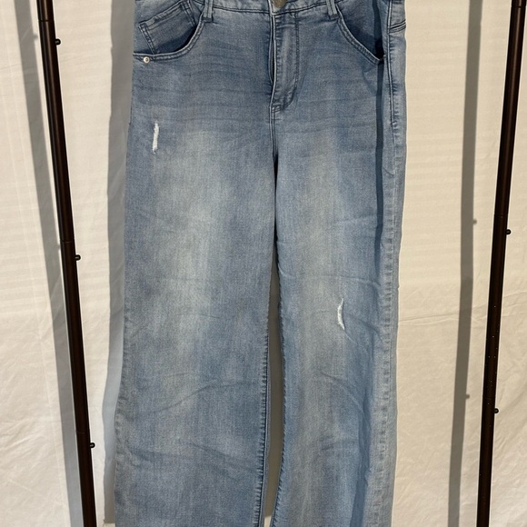 Democracy | Jeans | Democracy Light Blue Wide Leg Jeans | Poshmark